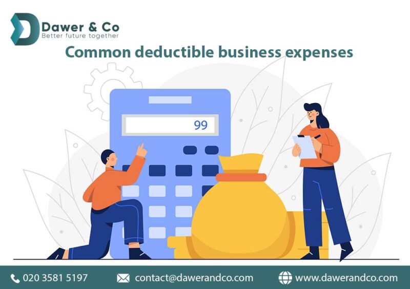 Common deductible business expenses - Dawer and Co